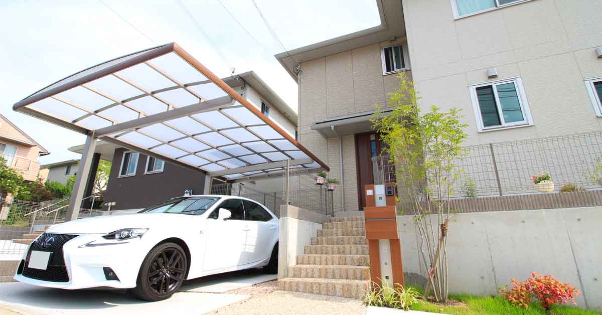 Pergola per auto e carport in alluminio - ALsistem Calabria
